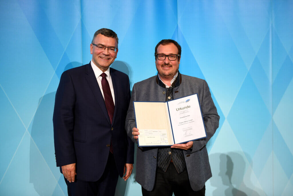 pepper receives Bavarian State Foundation's environmental award ...